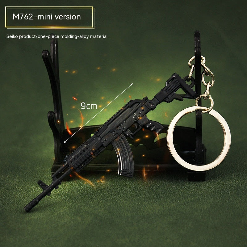 Mini Weapon Keychain M762 Toy Gun Model Ornament – 2Tactic