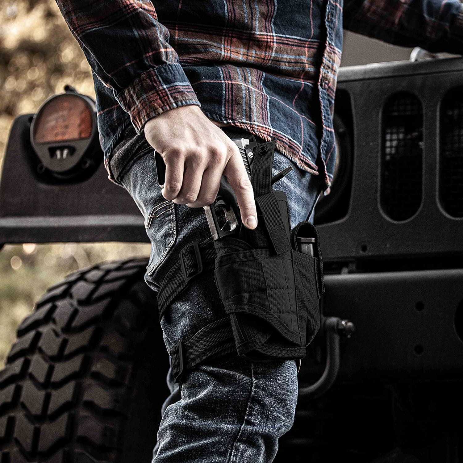 2TAC Universal Drop Leg Holster – 2Tactic